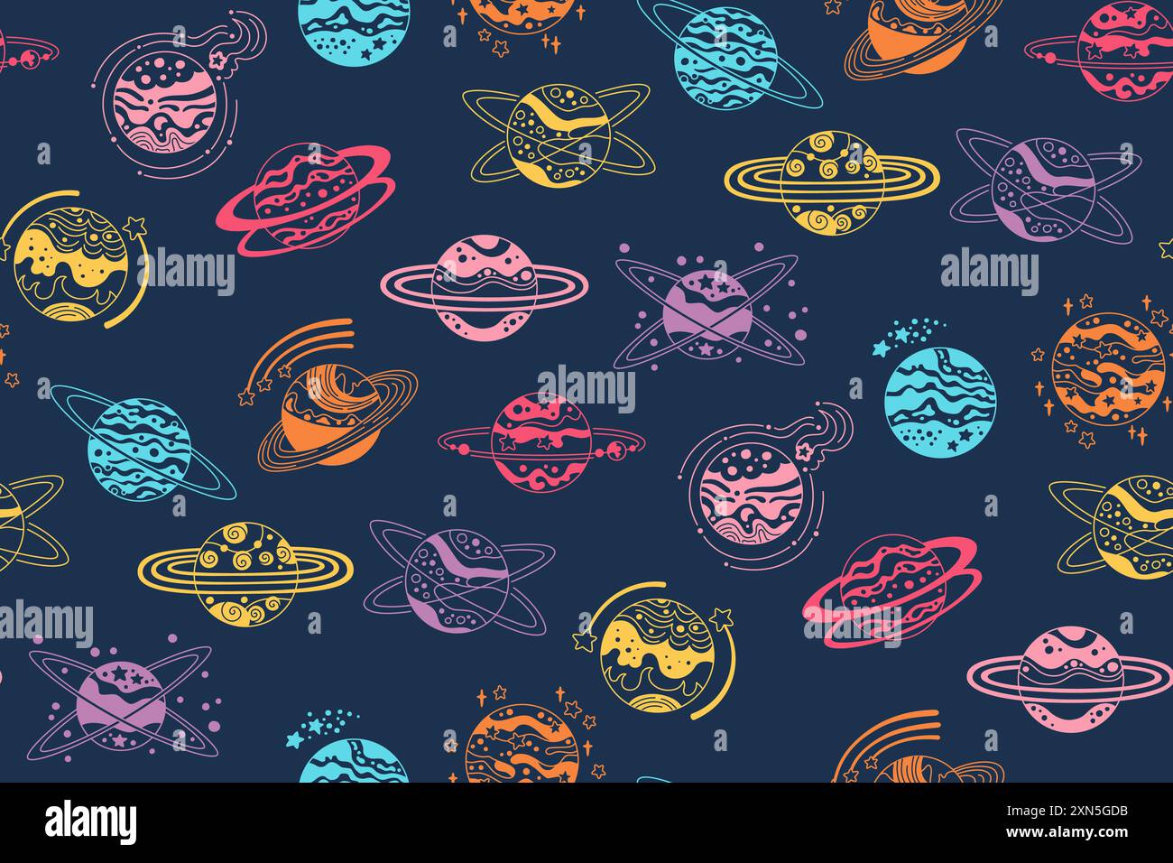 Boundless space Stock Vector Images - Alamy
