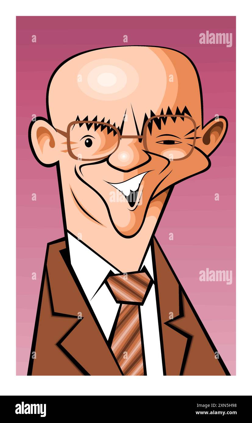 Illustration of the US physicist John L Hall (born 1934). Hall shared ...