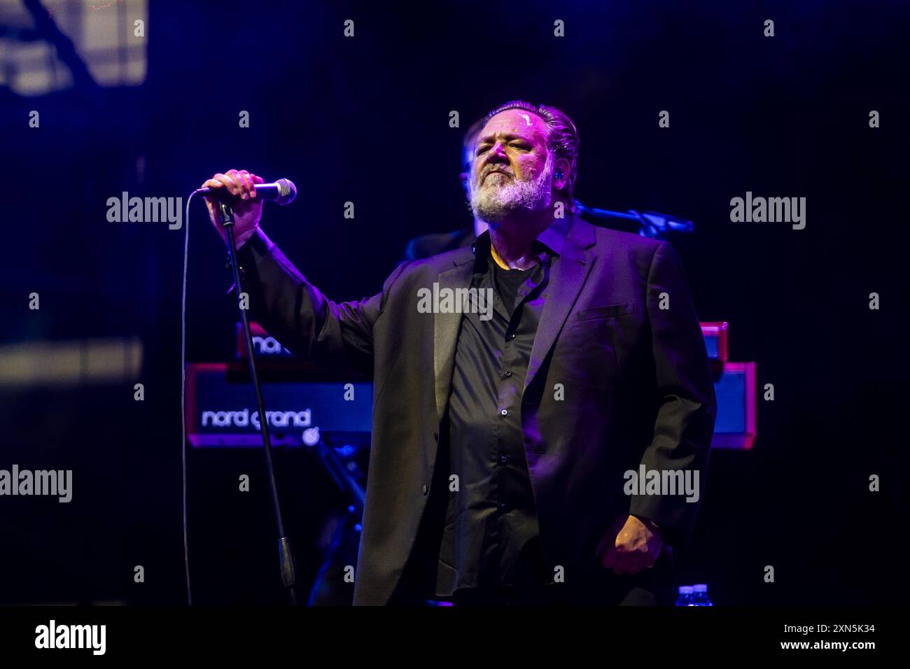 Liguria, Italy. 30/07/2024, Russell Crowe, the actor and singer arrives ...