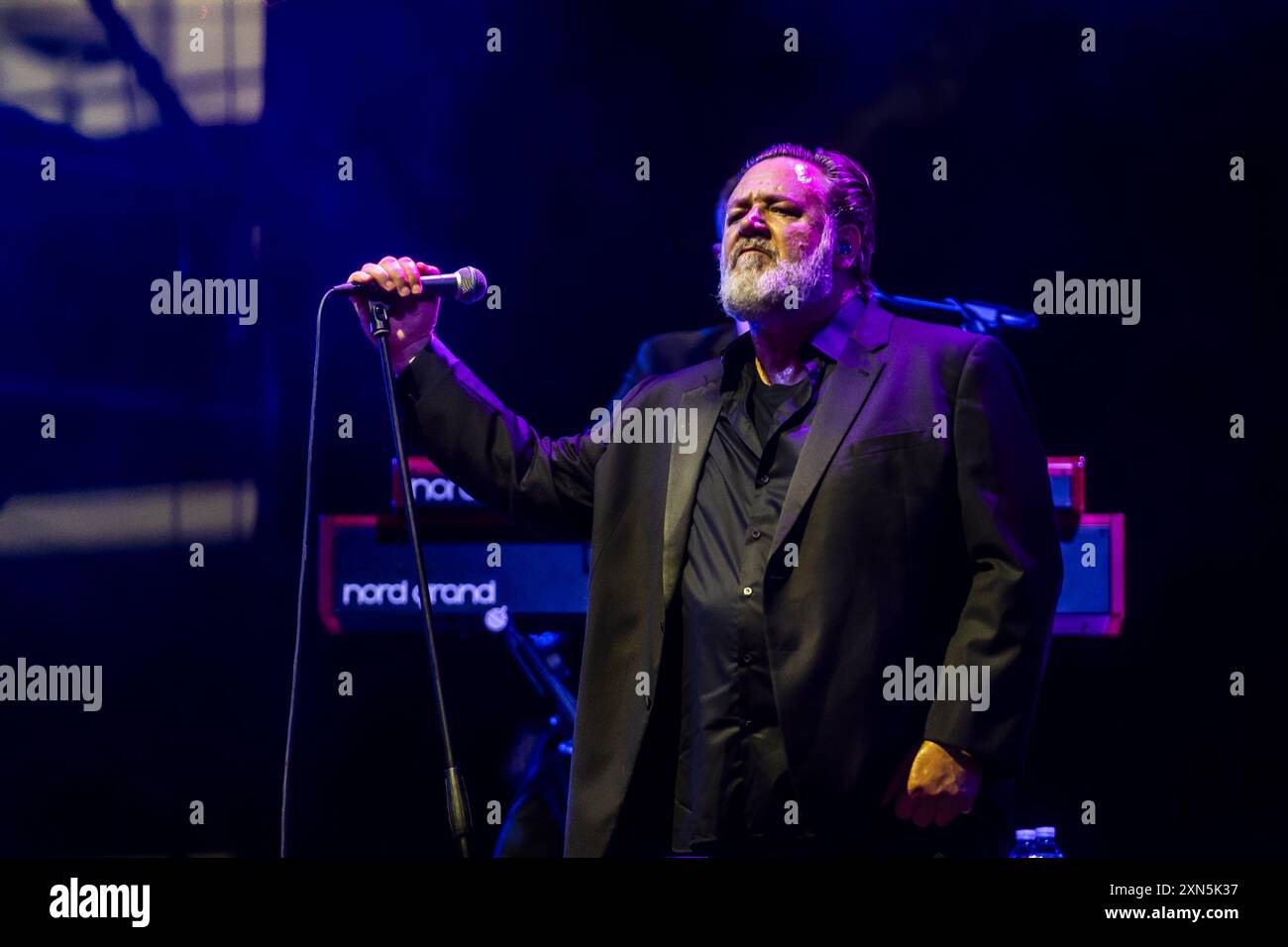 Liguria, Italy. 30/07/2024, Russell Crowe, the actor and singer arrives ...