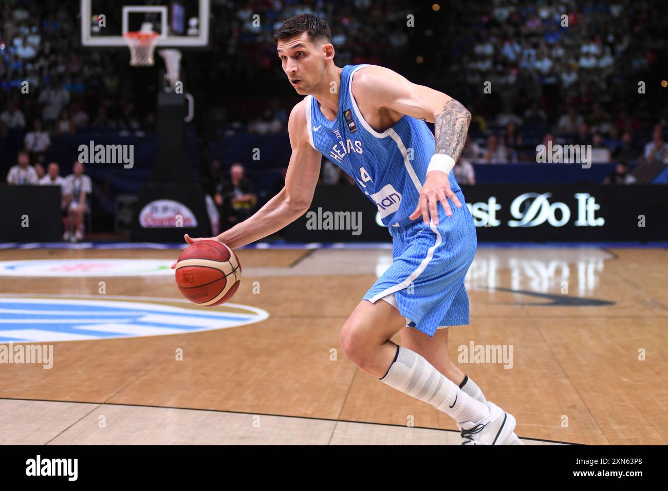 Konstantinos "Dinos" Mitoglou (Greece). FIBA Olympic Qualifying ...