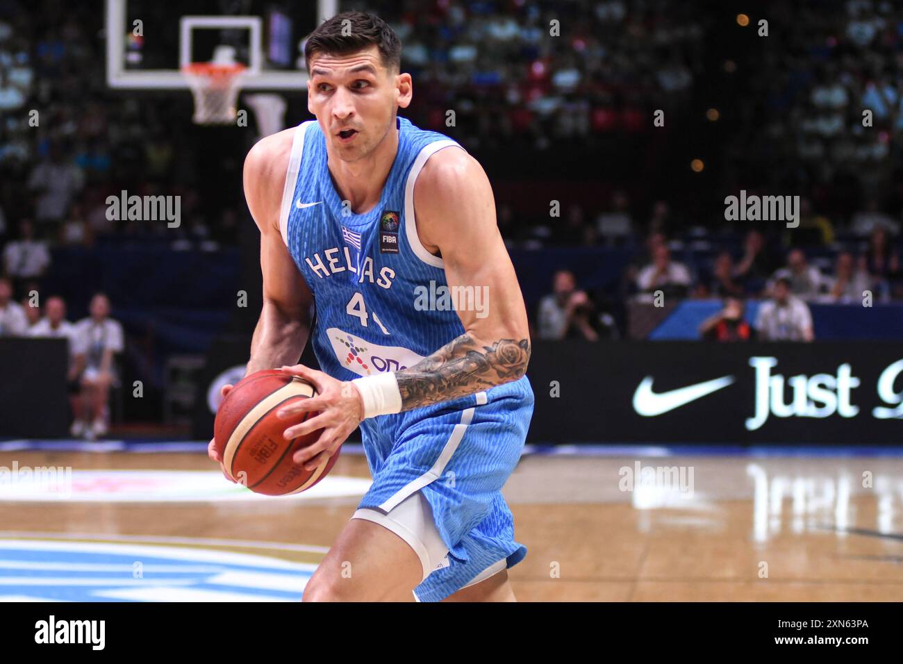 Konstantinos "Dinos" Mitoglou (Greece). FIBA Olympic Qualifying ...