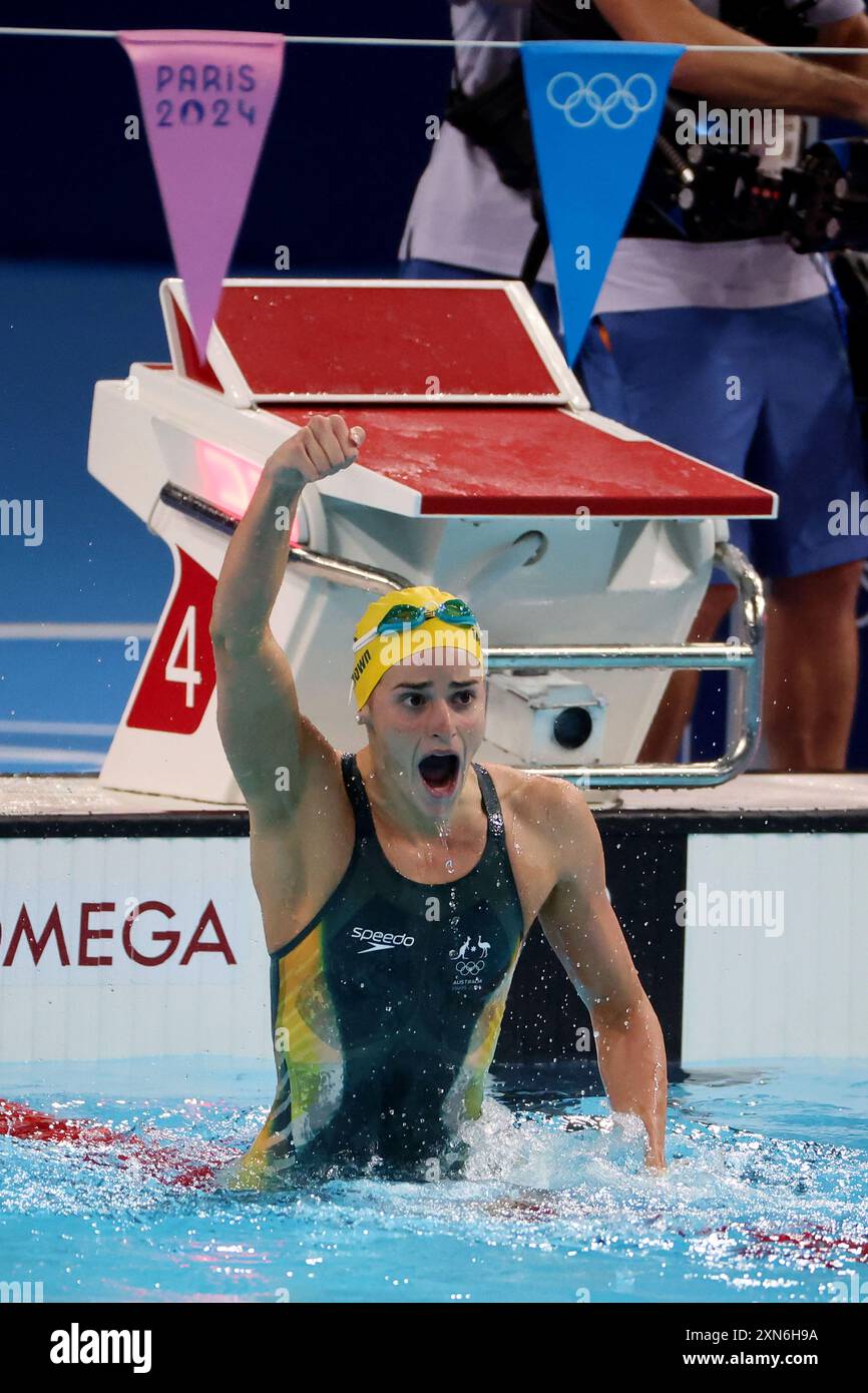 Paris, Ile de France, France. 30th July, 2024. Kaylee McKeown ...