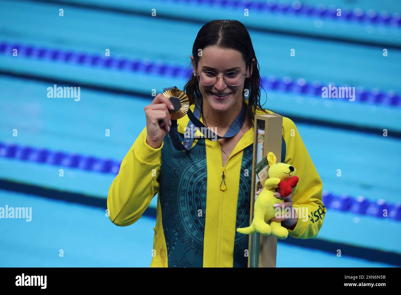 July 30, 2024, Paris, Ile de France, France: Kaylee McKeown (Australia ...