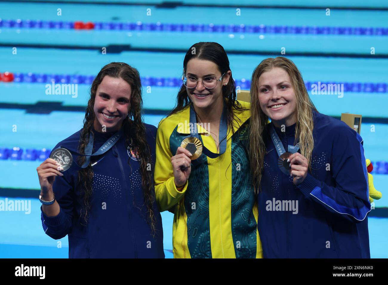 July 30, 2024, Paris, Ile de France, France: Regan Smith (USA), Kaylee ...