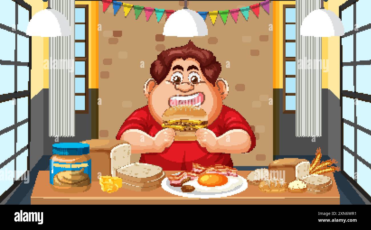 Homey atmosphere vector vectors hi-res stock photography and images - Alamy