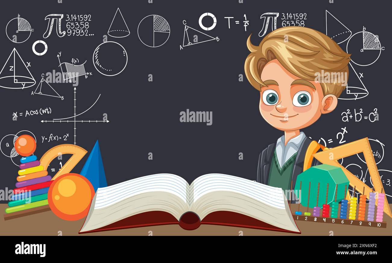 Digital classroom for student success Stock Vector Images - Alamy