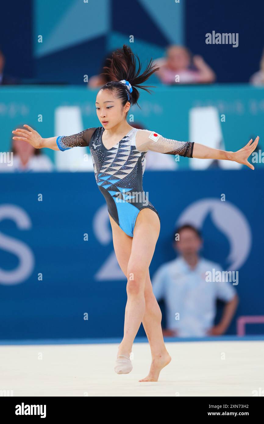 Paris, France. 30th July, 2024. Mana Okamura (JPN) Gymnastics ...