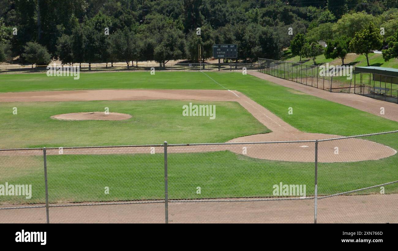 Los Angeles, California, USA 29th July 2024 Pote Baseball Field where ...