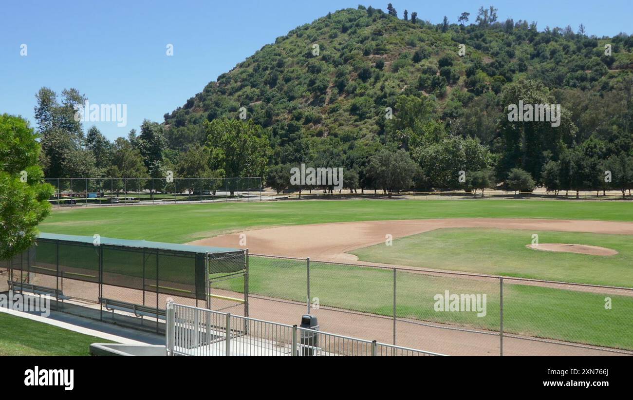 Los Angeles, California, USA 29th July 2024 Pote Baseball Field where ...