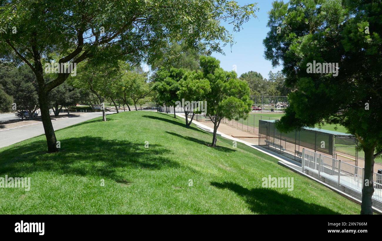 Los Angeles, California, USA 29th July 2024 Pote Baseball Field where ...