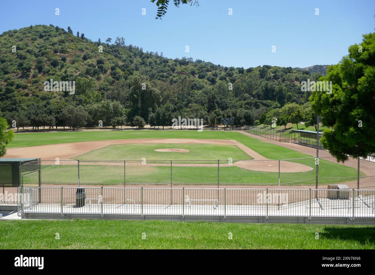 Los Angeles, California, USA 29th July 2024 Pote Baseball Field where ...