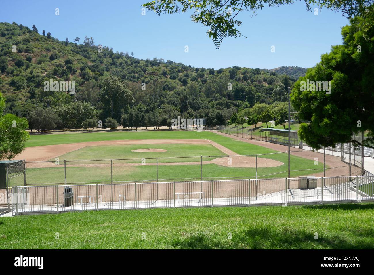 Los Angeles, California, USA 29th July 2024 Pote Baseball Field where ...