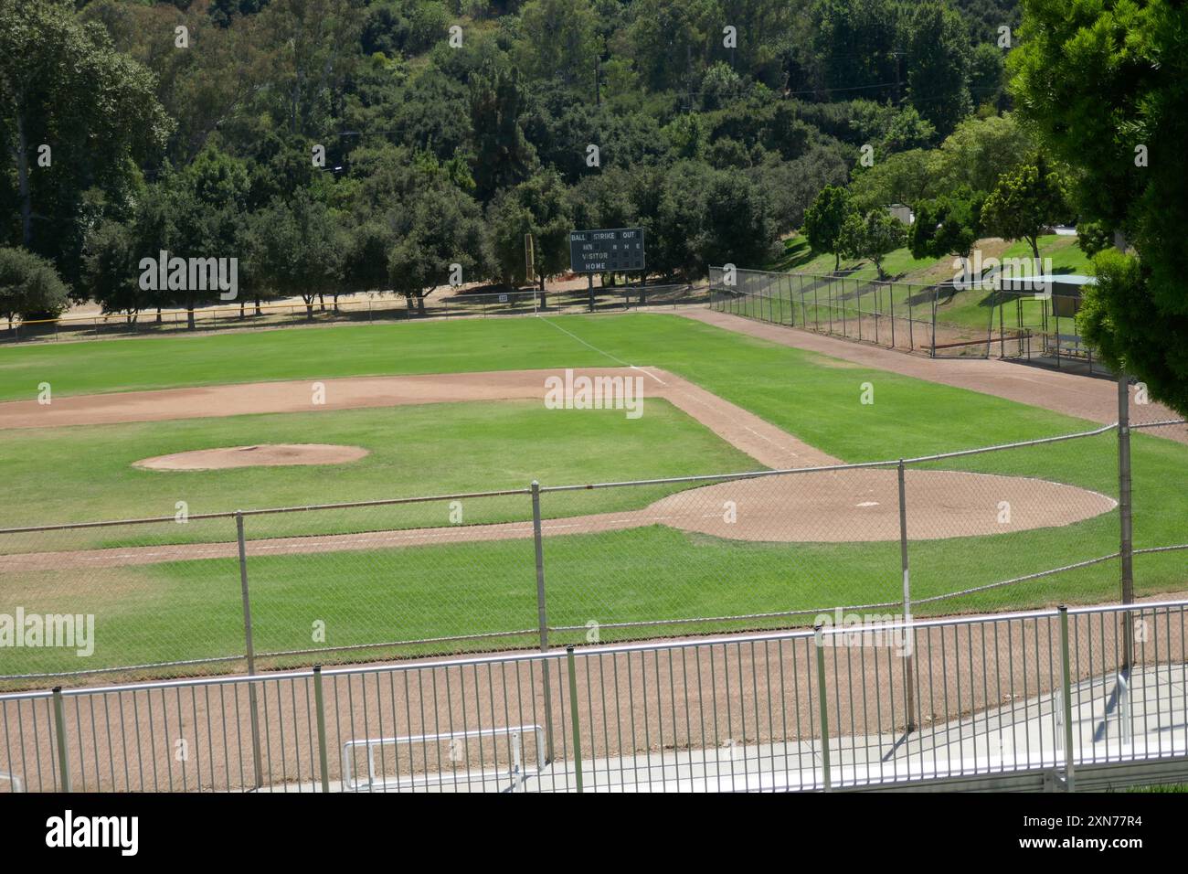 Los Angeles, California, USA 29th July 2024 Pote Baseball Field where ...