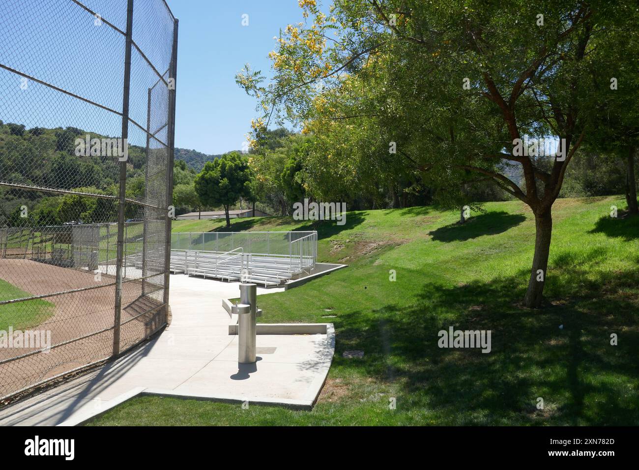 Los Angeles, California, USA 29th July 2024 Pote Baseball Field where ...
