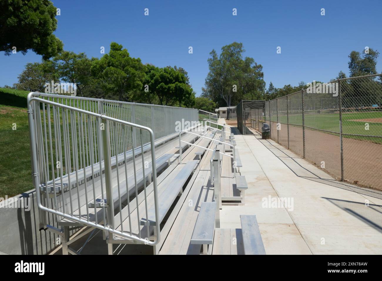 Los Angeles, California, USA 29th July 2024 Pote Baseball Field where ...