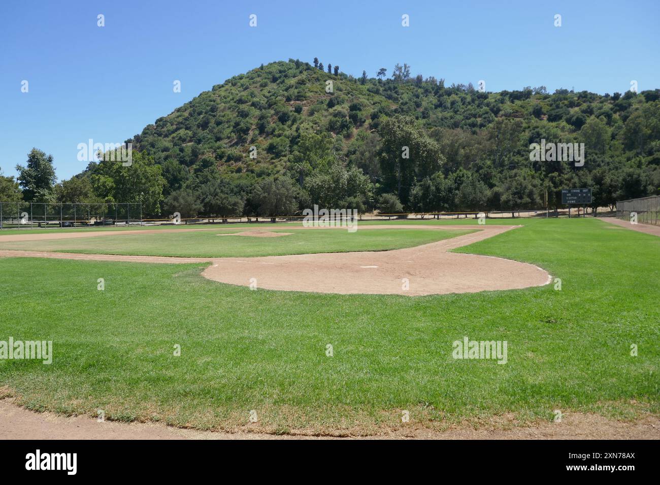 Los Angeles, California, USA 29th July 2024 Pote Baseball Field where ...