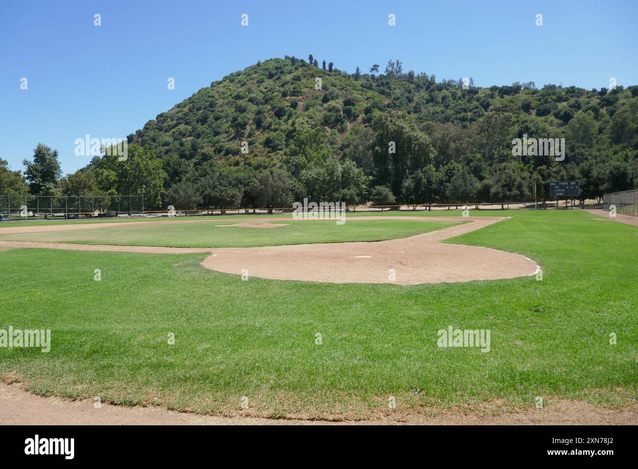 Los Angeles, California, USA 29th July 2024 Pote Baseball Field where ...