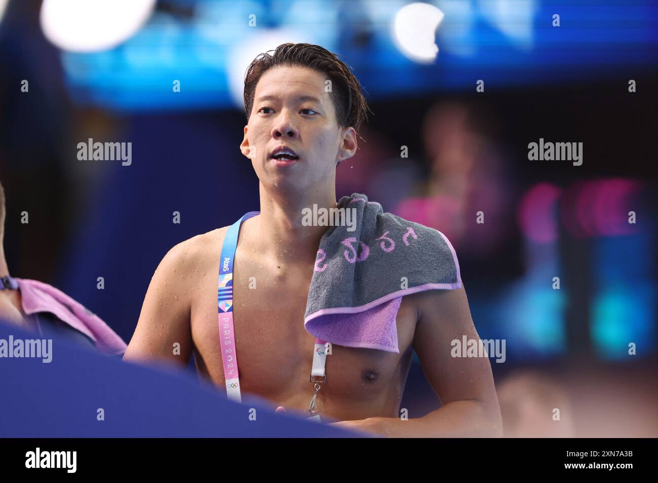 Nanterre, France. 30th July, 2024. Ippei Watanabe (JPN) Swimming : Men ...