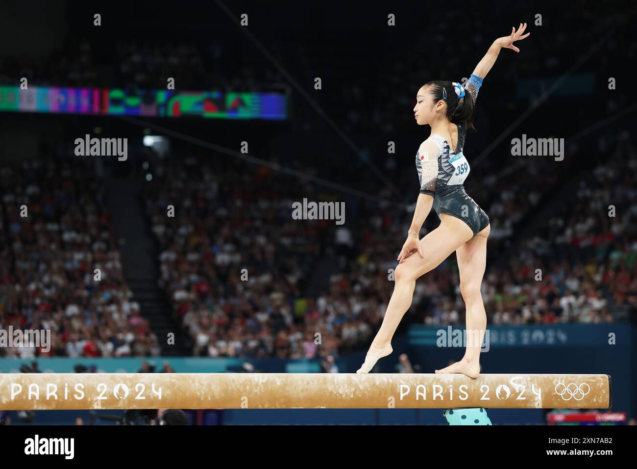 Paris, France. 30th July, 2024. Mana Okamura (JPN) Gymnastics ...