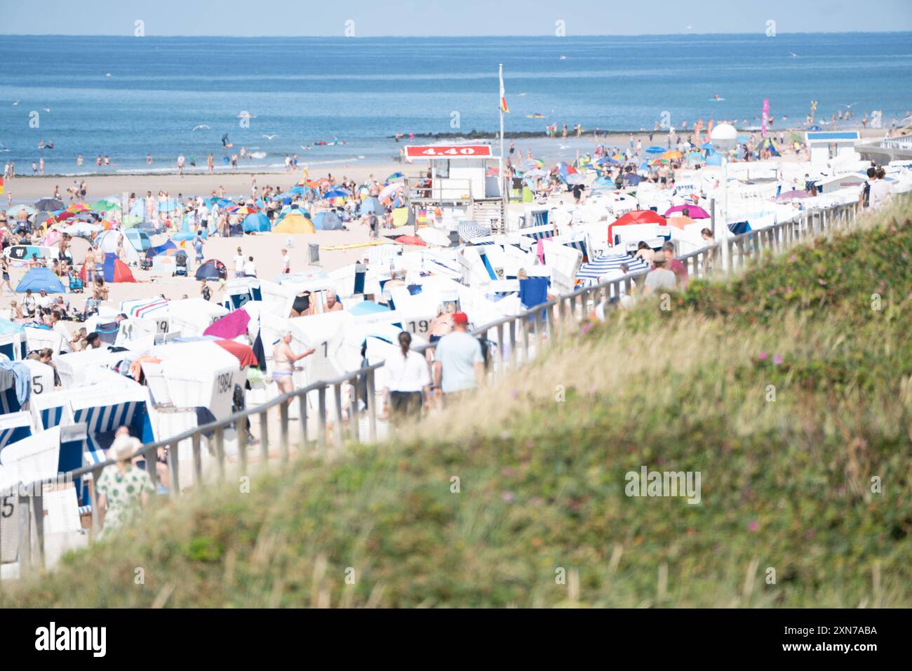 Strandkorbreservierung hi-res stock photography and images - Alamy