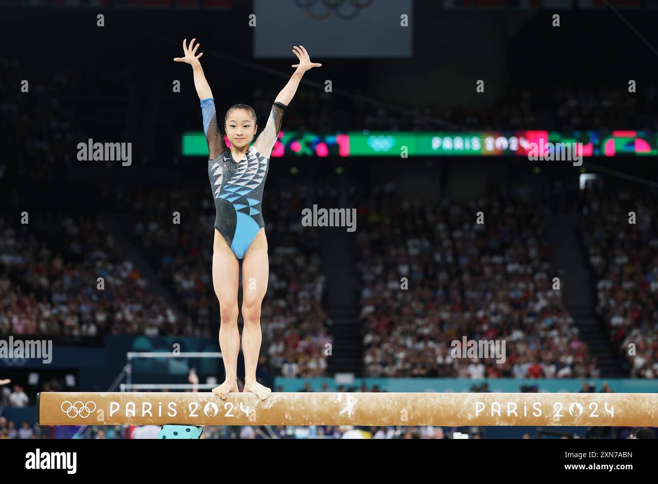 Paris, France. 30th July, 2024. Mana Okamura (JPN) Gymnastics ...