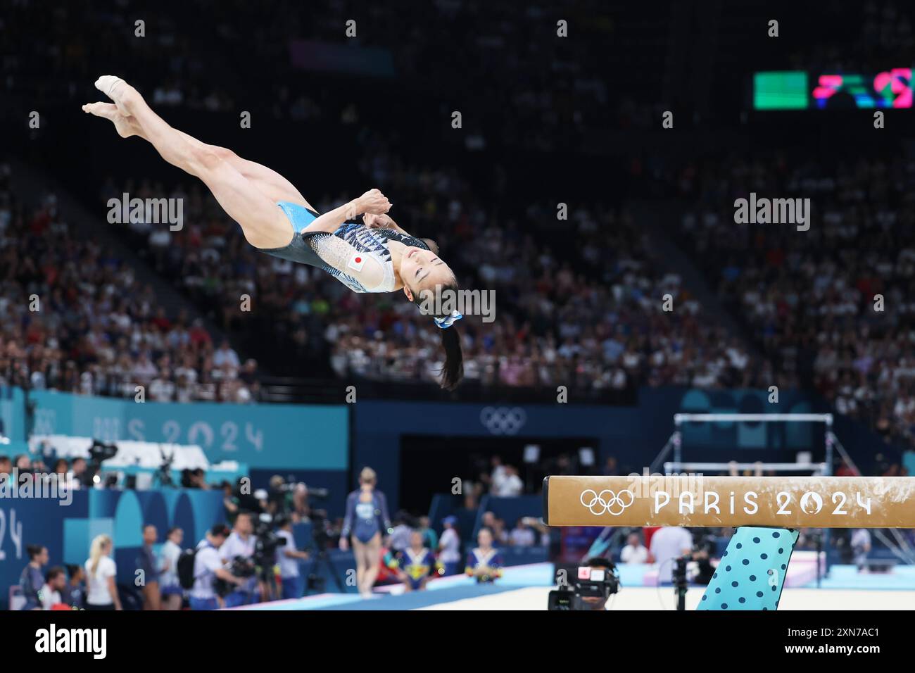 Paris, France. 30th July, 2024. Mana Okamura (JPN) Gymnastics ...