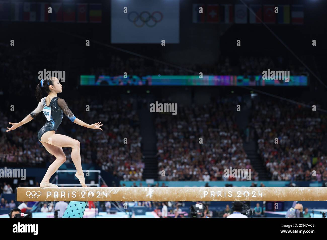 Paris, France. 30th July, 2024. Mana Okamura (JPN) Gymnastics ...