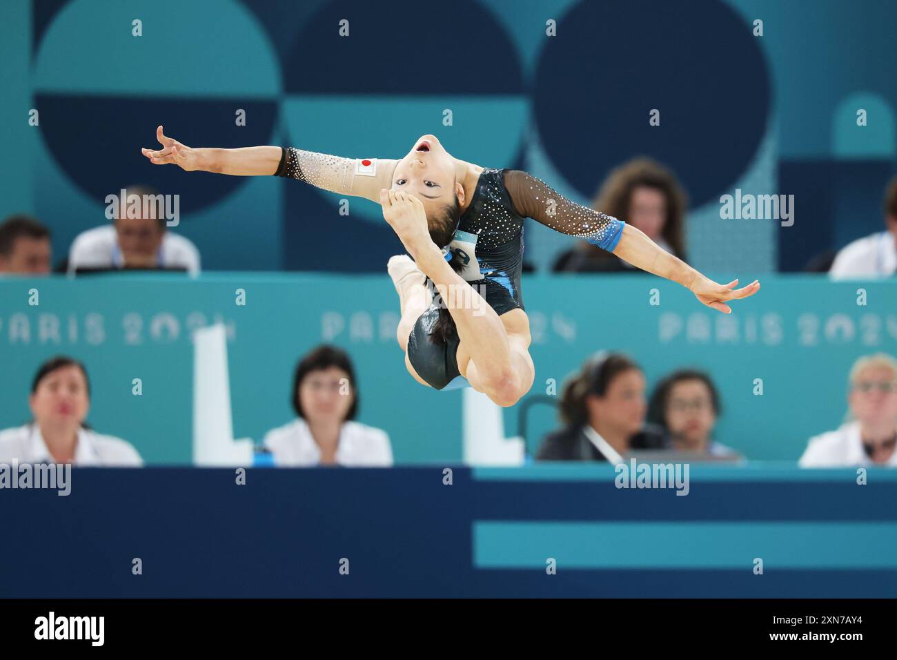Paris, France. 30th July, 2024. Mana Okamura (JPN) Gymnastics ...