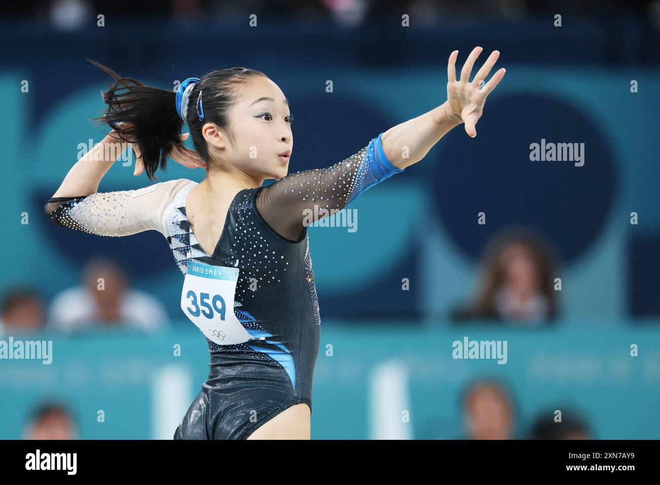 Paris, France. 30th July, 2024. Mana Okamura (JPN) Gymnastics ...