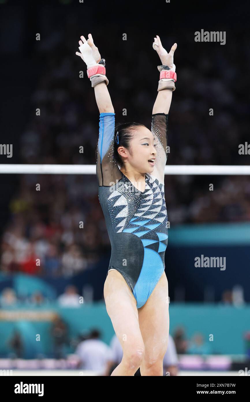 Paris, France. 30th July, 2024. Mana Okamura (JPN) Gymnastics ...