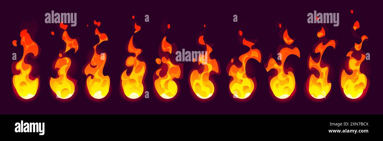 Fire stages Stock Vector Images - Alamy