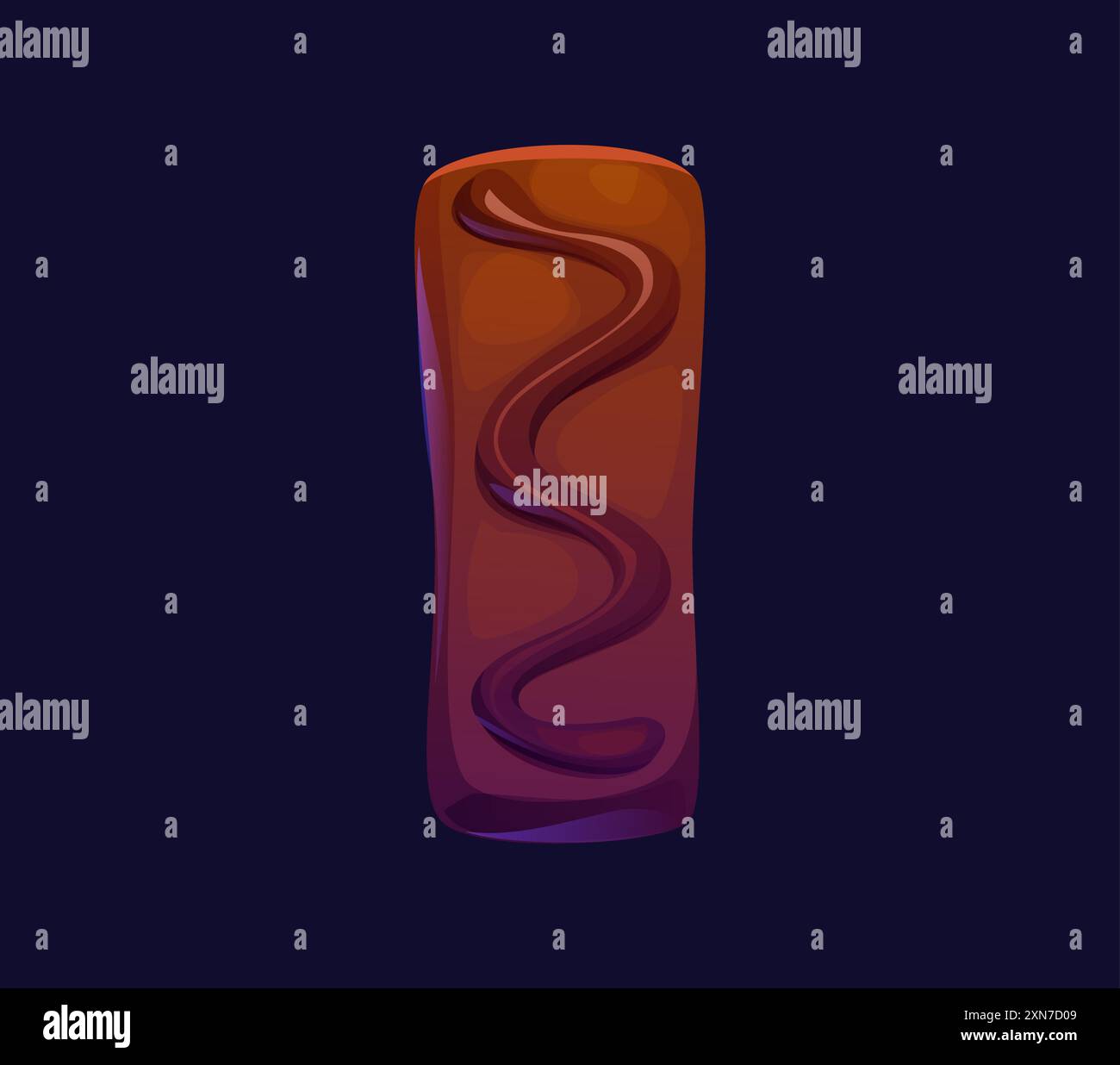 Letter I cartoon chocolate candy and confectionery alphabet, sweets ...