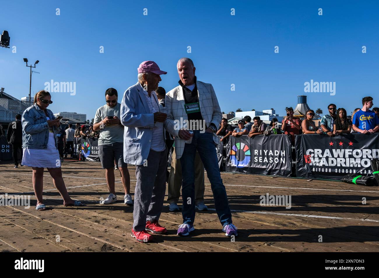 Santa Monicaste, California, USA. 30th July, 2024. Former HBO Boxing ...