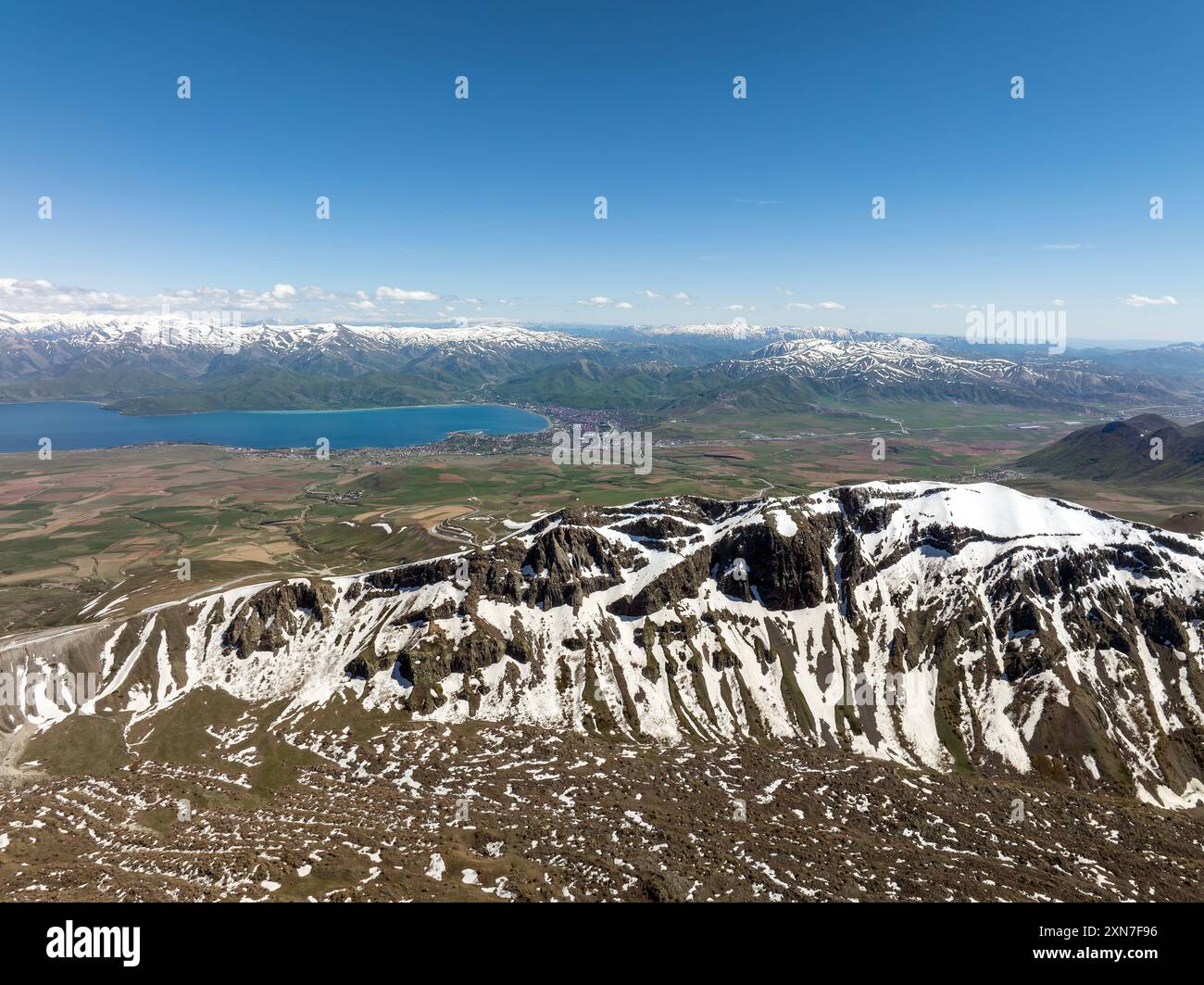 Nemrut Lake is the second largest crater lake in the world and the ...