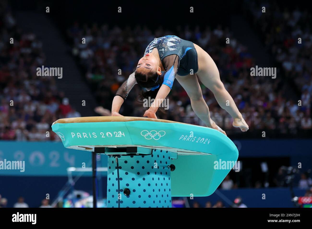 Paris, France. 30th July, 2024. Rina Kishi (JPN) Gymnastics - Artistic ...