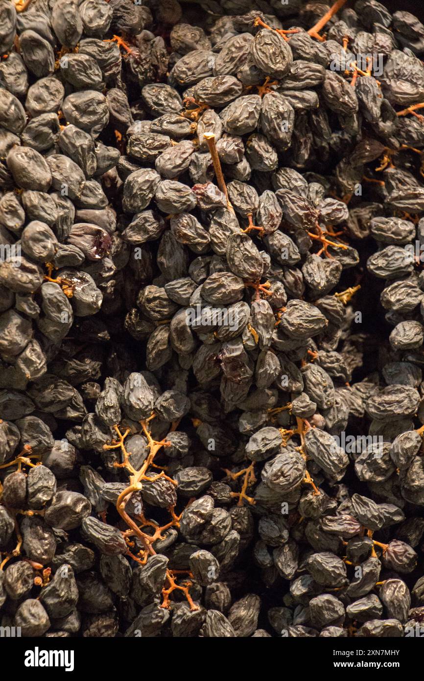 Raisins as background Grape Raisin texture in view Stock Photo - Alamy