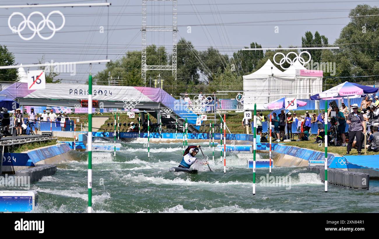 Paris, France. 30th July, 2024. Paris 2024 Olympic games. Canoe Slalom ...