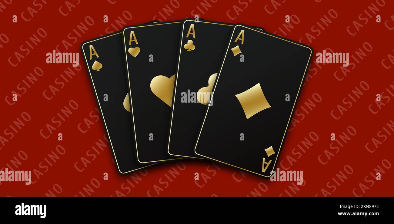 Spades and hearts pattern pattern Stock Vector Images - Alamy