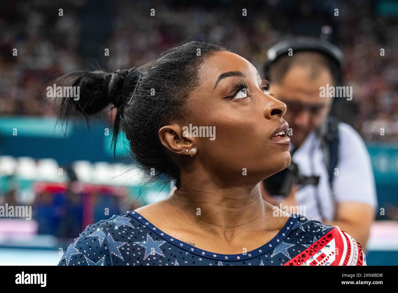 Simone Biles (USA), Artistic Gymnastics, Women's Team Final during the ...