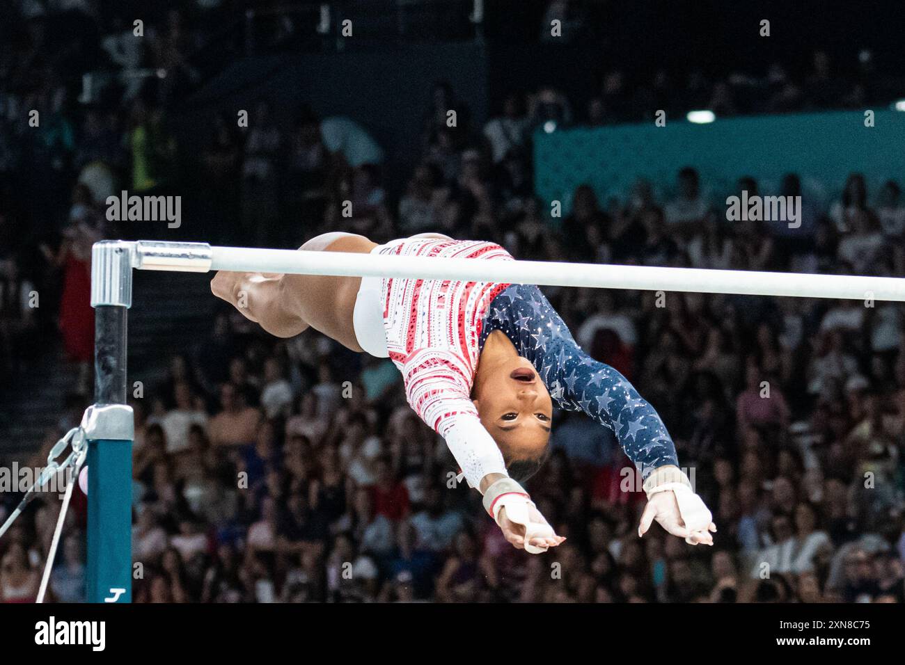 Jordan Chiles (USA), Artistic Gymnastics, Women's Team Final during the ...