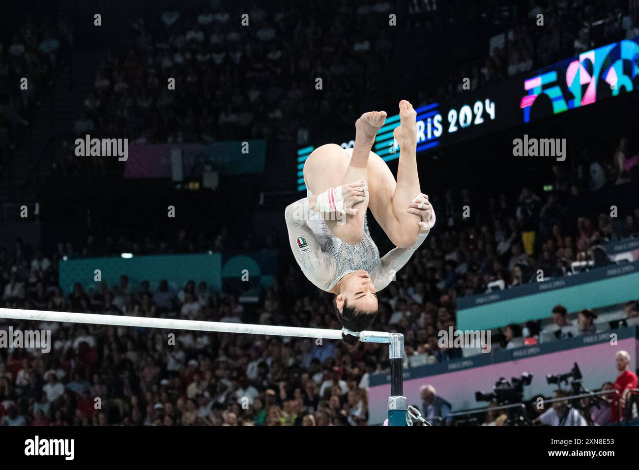 Elisa Iorio (ITA), Artistic Gymnastics, Women's Team Final during the ...
