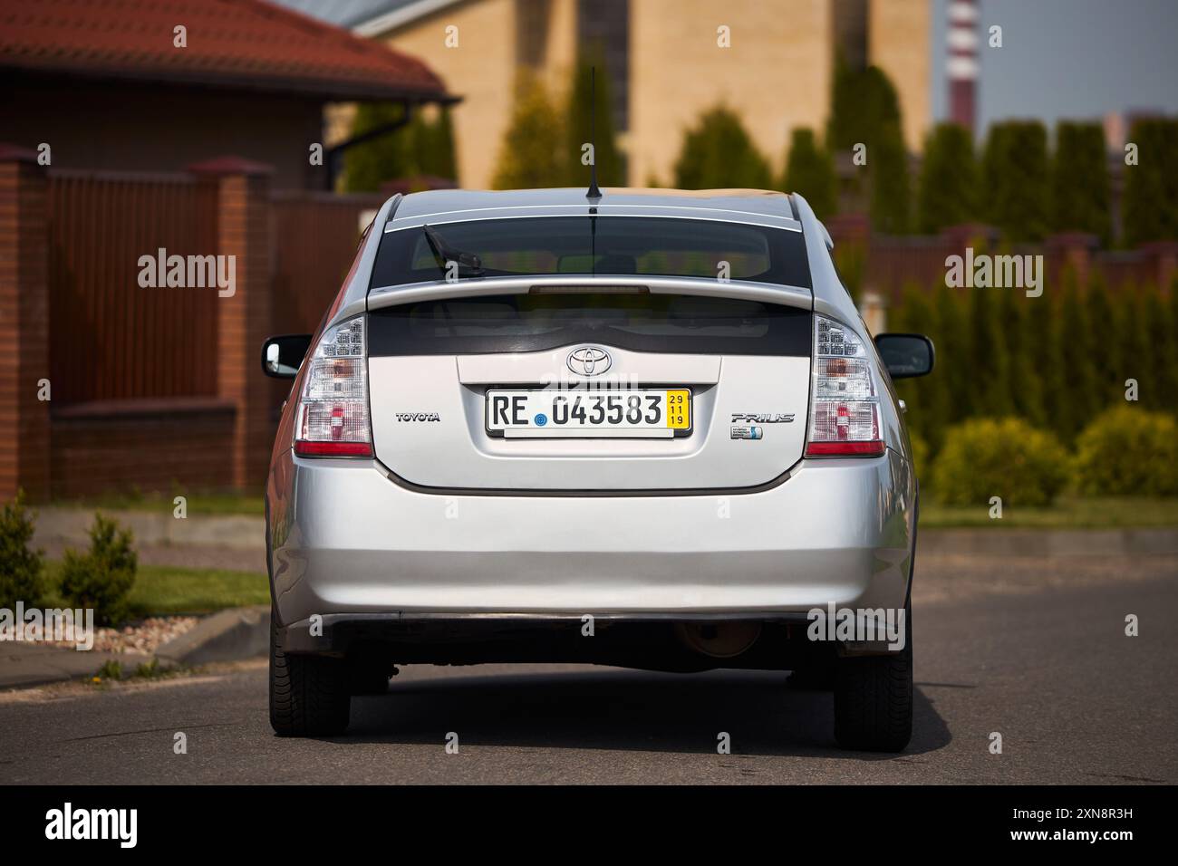 Berlin, Germany - May, 3 2024: Toyota Prius XW20 2009 hybrid electric ...