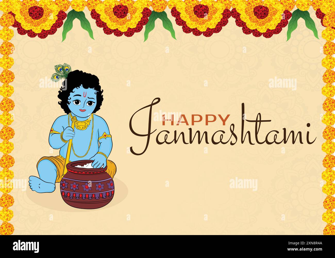 Bal gopal Stock Vector Images - Alamy