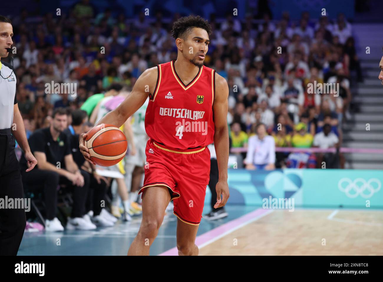 Maodo Lo of Germany, Basketball, Men's Group Phase - Group B between ...