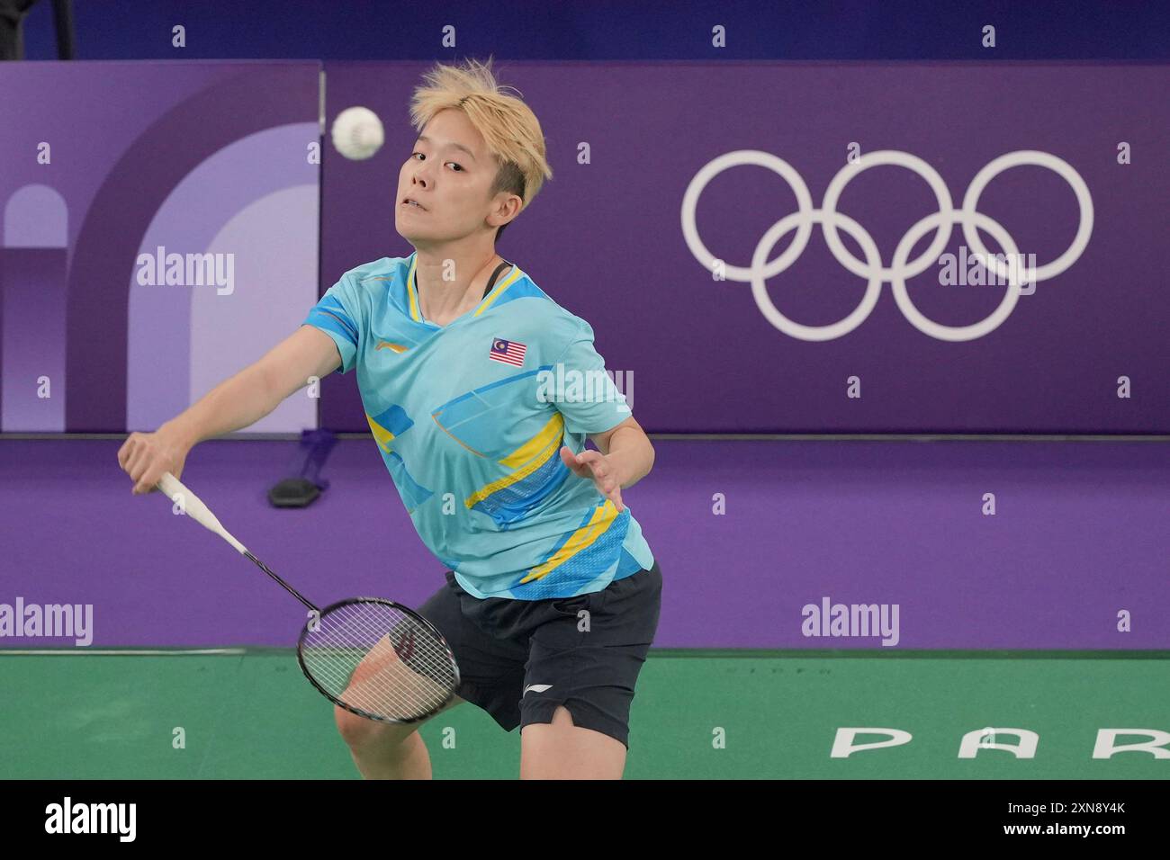 Malaysia's Goh Jin Wei plays against South Korea's Kim Ga-eun during ...