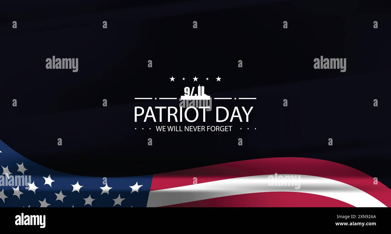 Honoring the Heroes of 911 Patriot Day USA Stock Vector Image & Art - Alamy