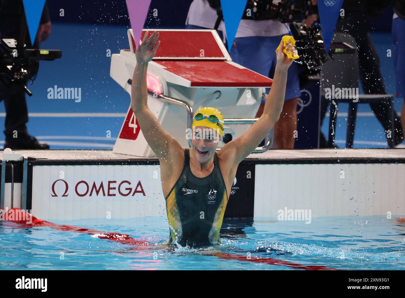 Paris, Ile de France, France. 30th July, 2024. Kaylee McKeown ...
