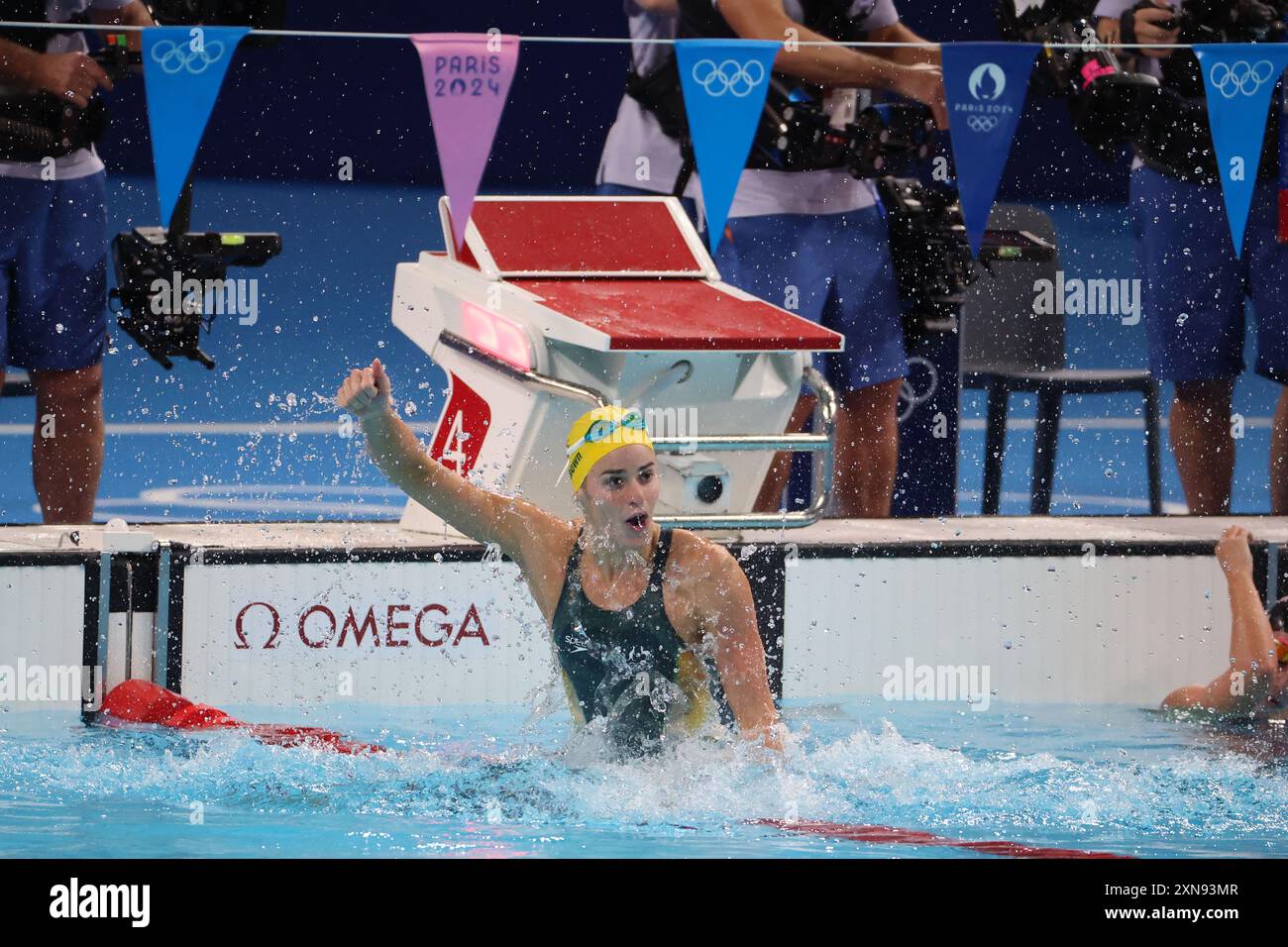 Paris, Ile de France, France. 30th July, 2024. Kaylee McKeown ...