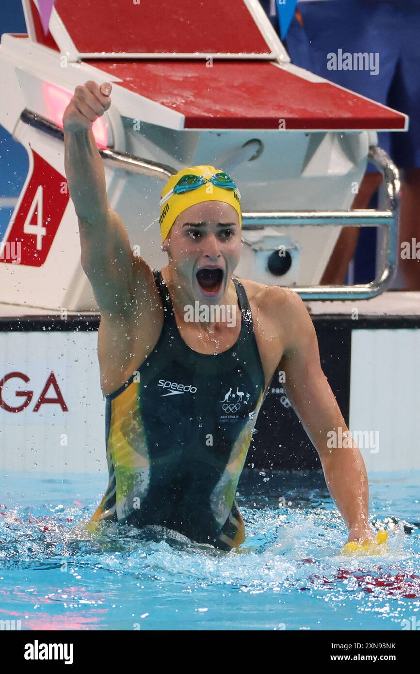Paris, Ile de France, France. 30th July, 2024. Kaylee McKeown ...